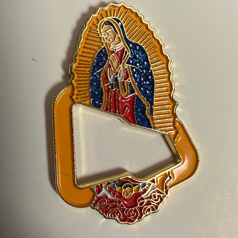 Virgin Mary Pin - Etsy