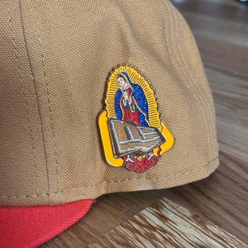 Virgen De Guadalupe / Virgin Mary | Religious Metal Enamel Pin / Brooch ...