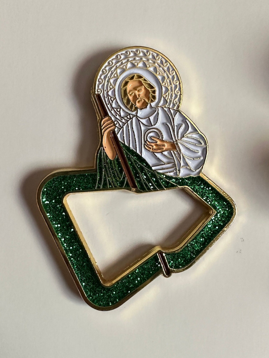 San Judas Tadeo / Saint Jude the Apostle | Religious Metal Enamel Pin ...