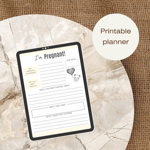The Ultimate Pregnancy Journal, Printable Pregnancy Journal, Pregnancy ...
