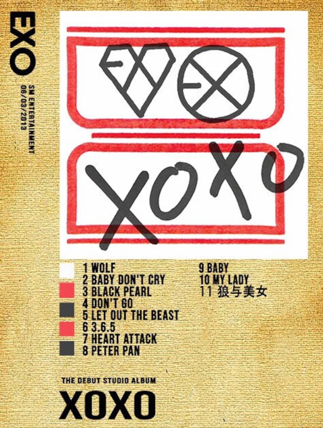 Xoxo Exo Colored