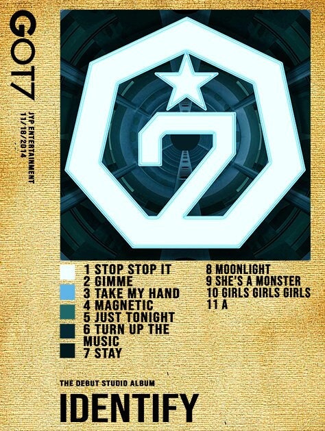 Got7 Identify Poster
