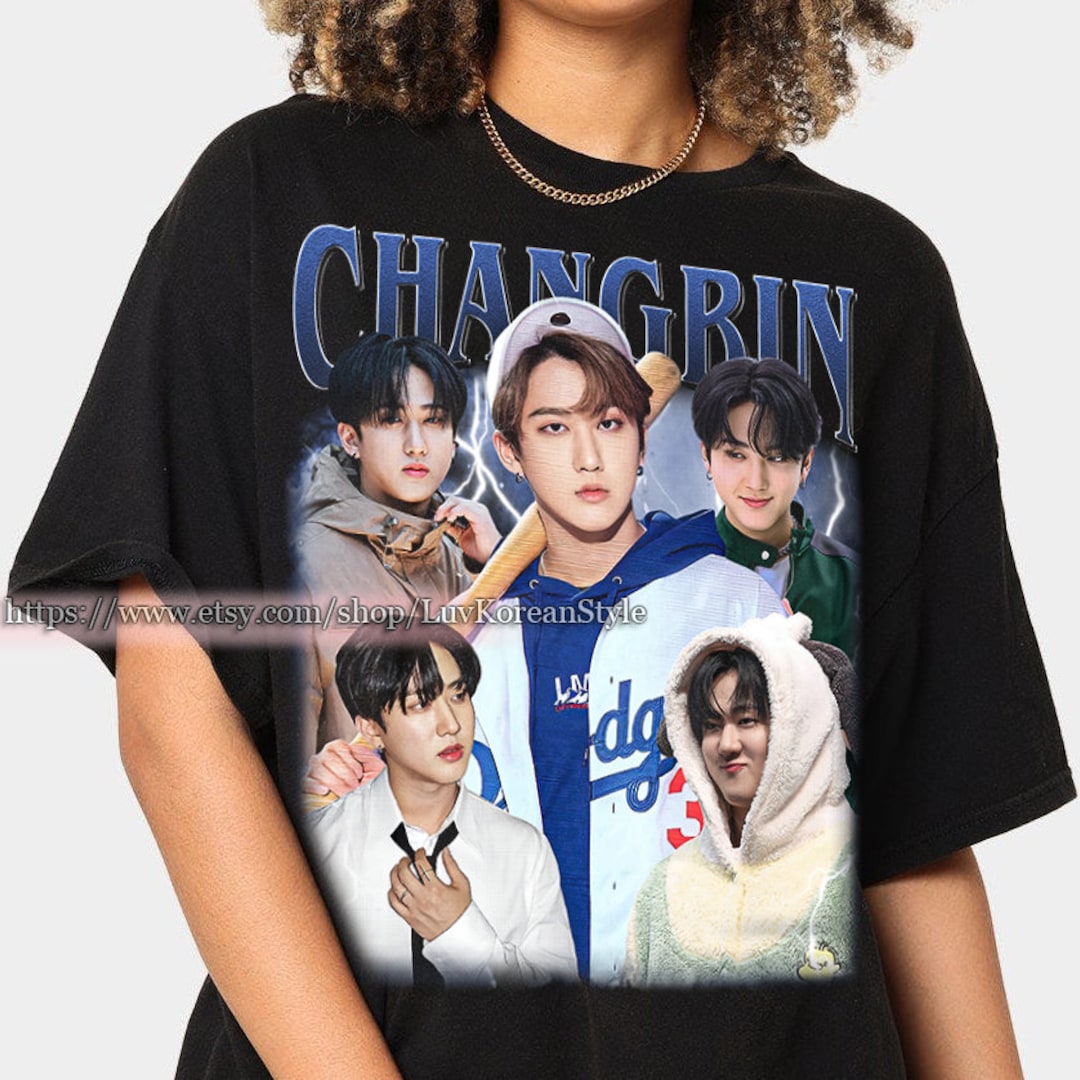Limited Changbin Stray Kids Korean Pop Tshirt Vintage Unisex Shirt - Etsy