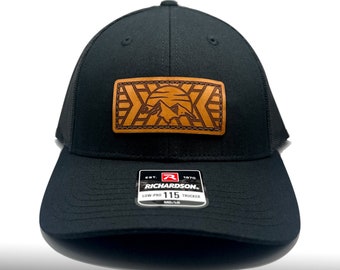 Richardson 115 Brown Trout Leather Patch Hat - Etsy