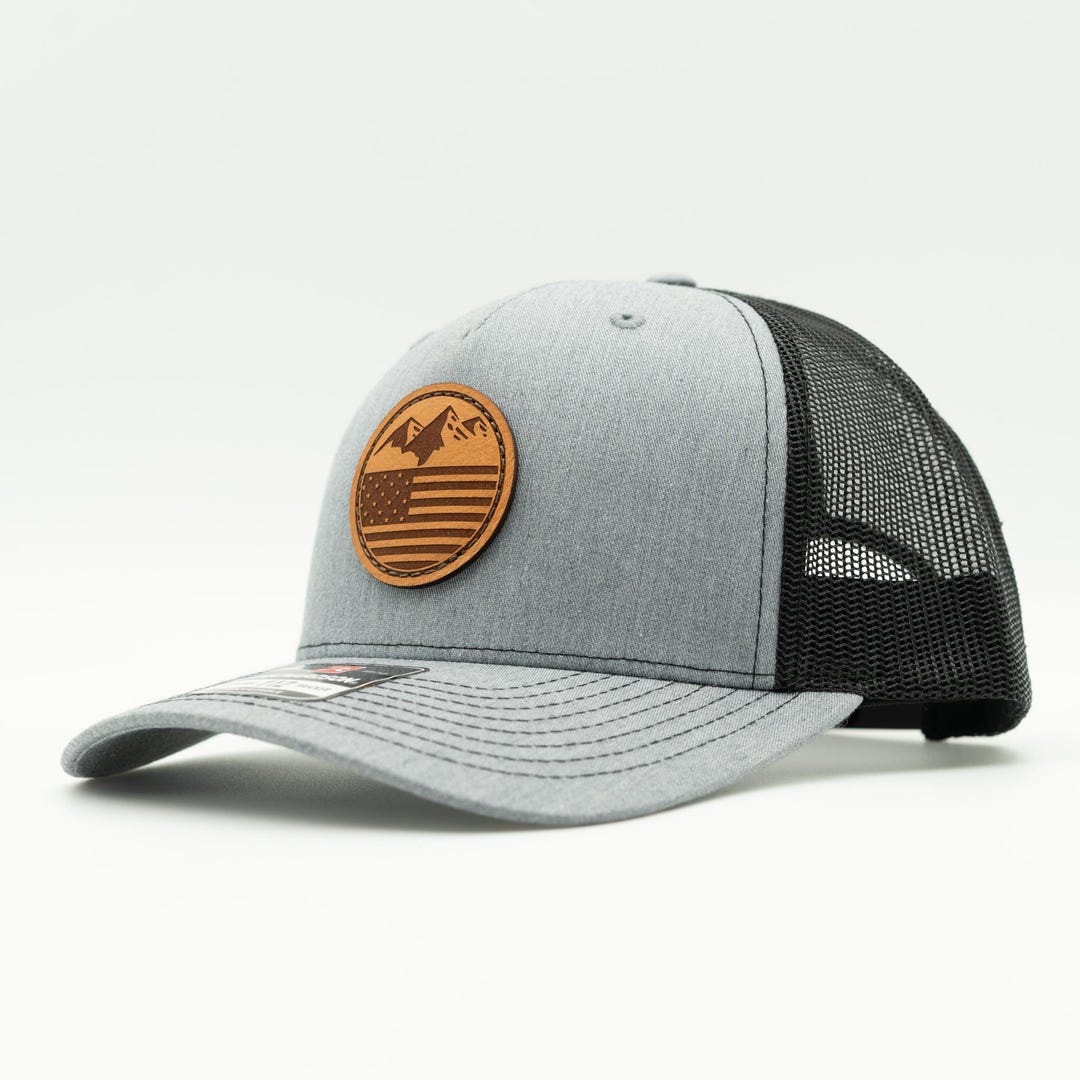 Trucker Hat, Richardson 112FP Five Panel, Mesh Back, Snapback, Sewn ...