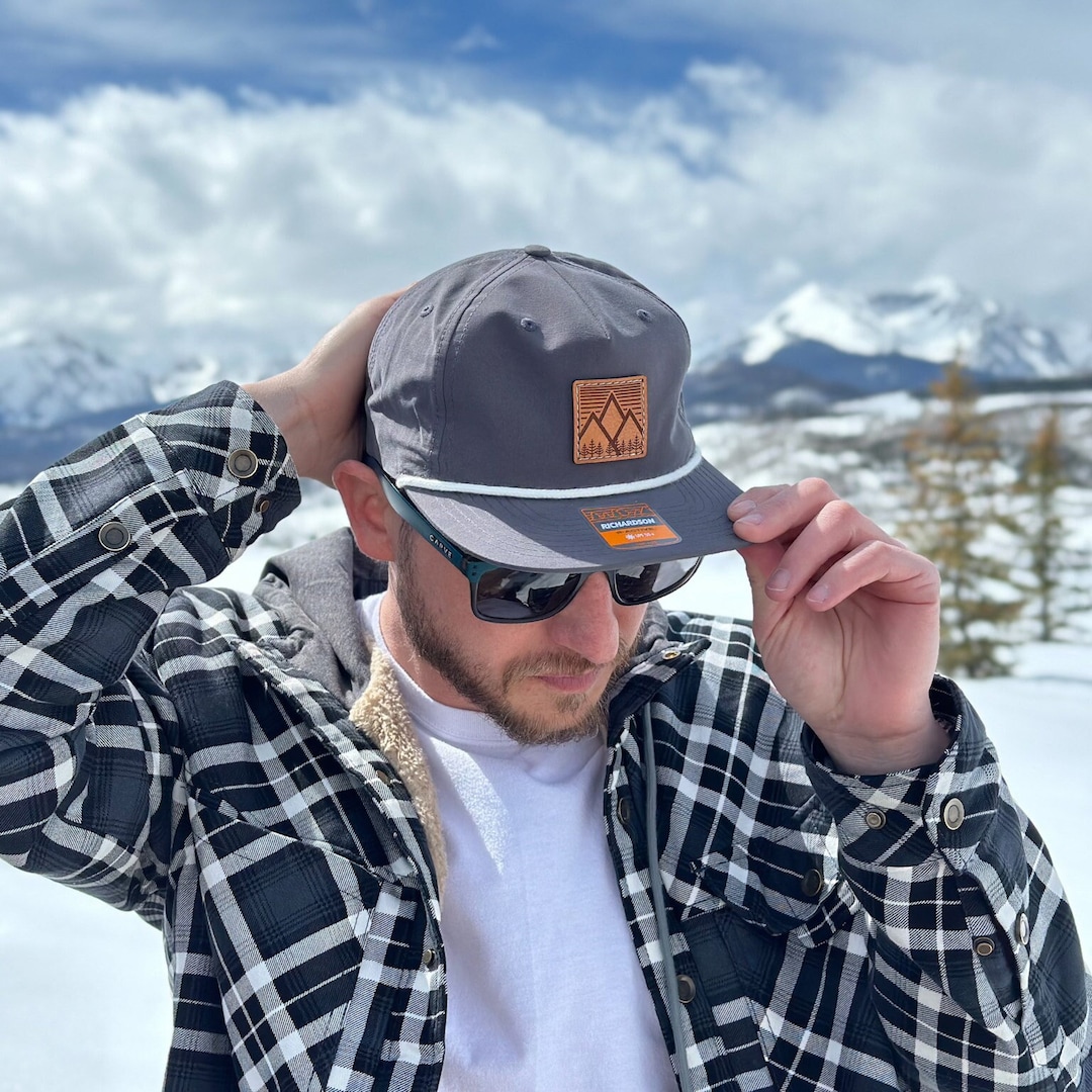 Richardson 256 Umpqua Rope Hat Mountain West Laser-engraved Stitched ...