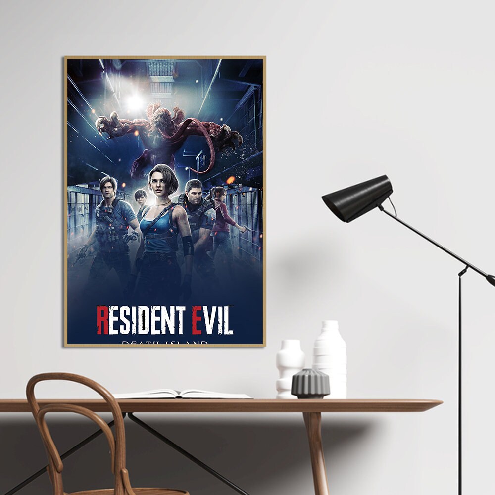 Resident Evil Death Island Movie Poster Silk Poster Wall - Etsy