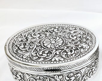 Silver Jewellery Box - Etsy