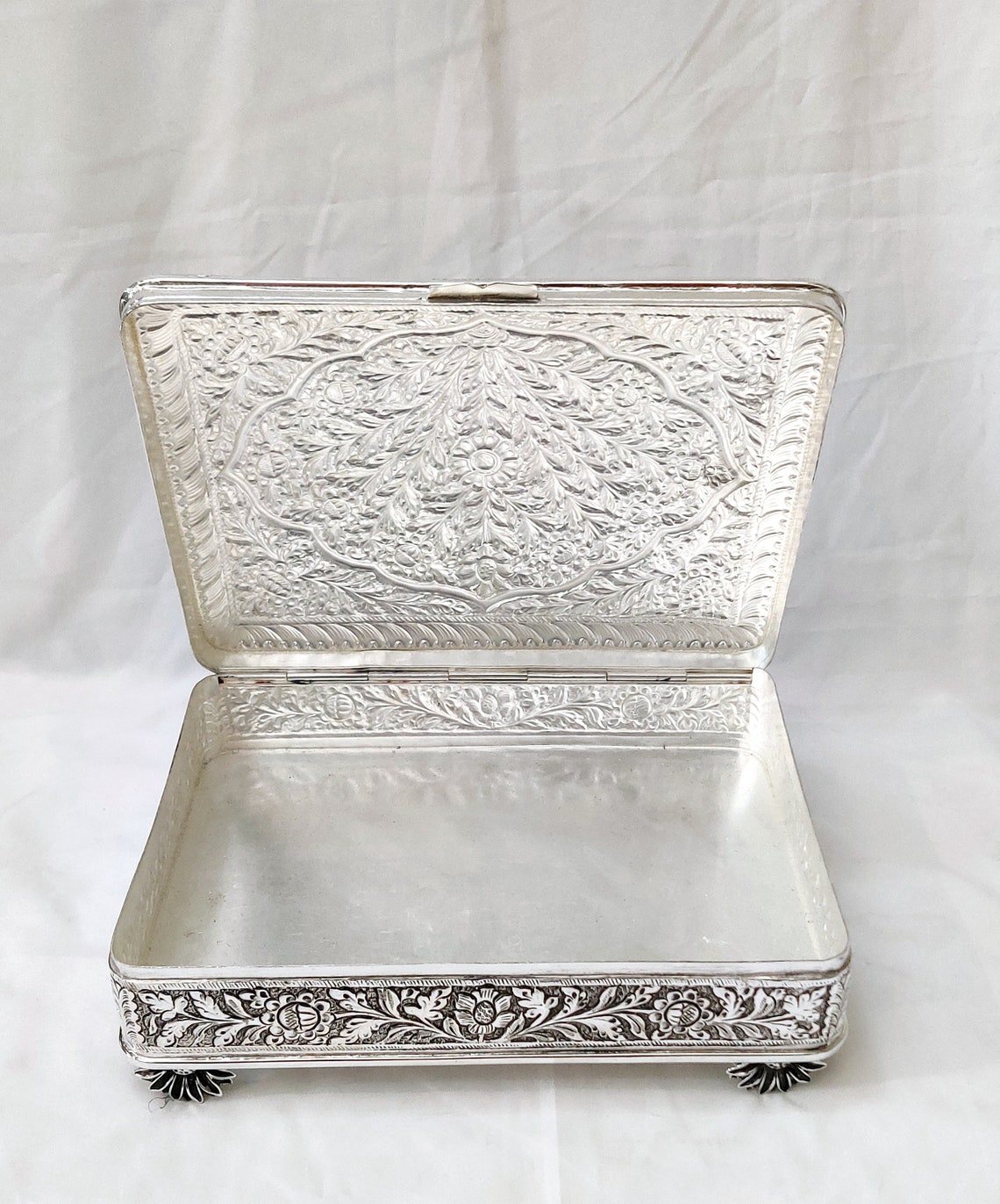 Silver Jewellery Box - Etsy