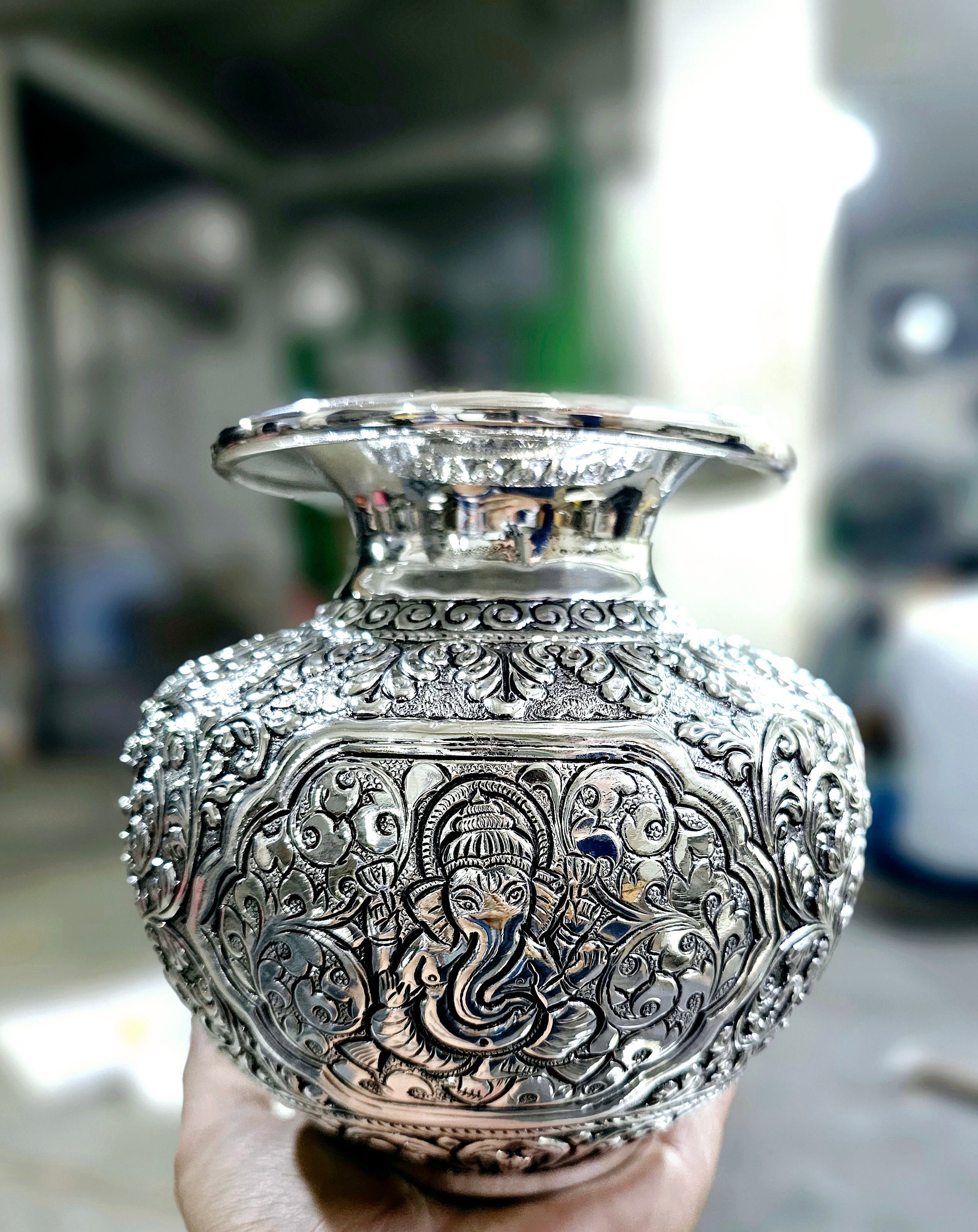 Silver Kalash for Liquid - Etsy