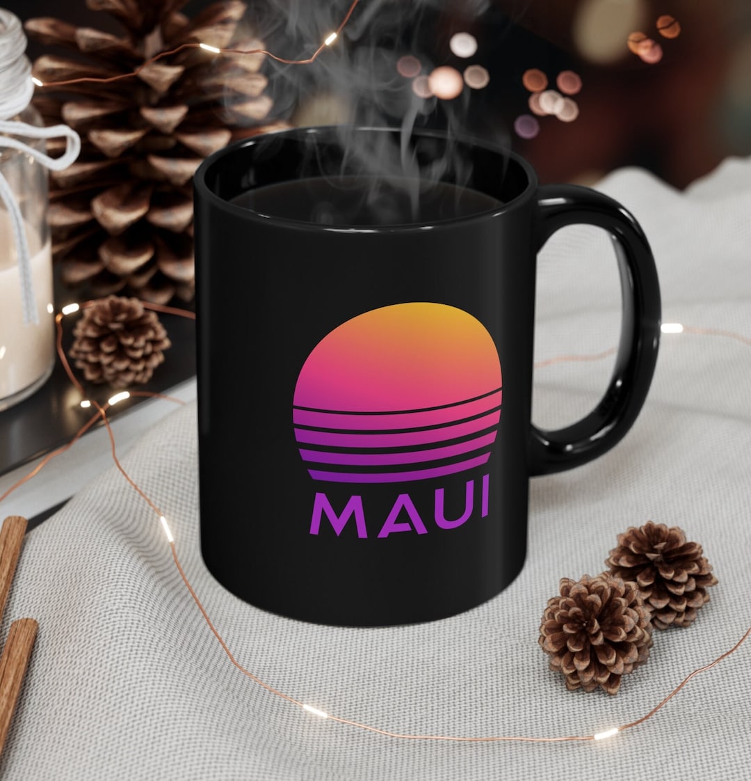 Maui Coffee Mug | Maui Mug | Maui Gift | Cool Hawaiian Gift | Maui Mug ...