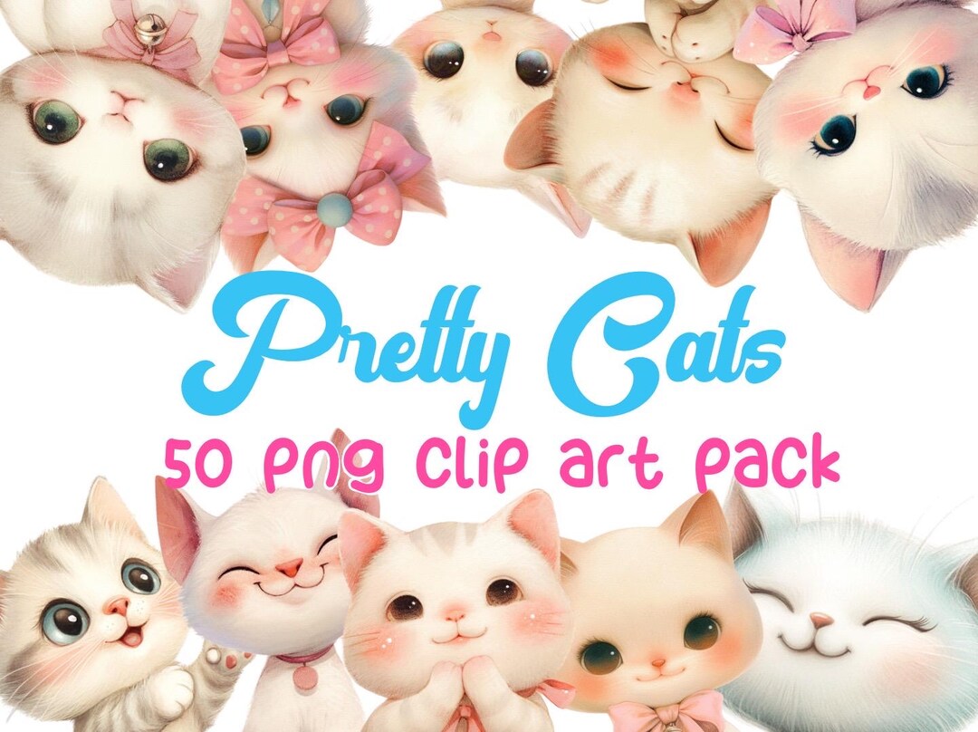 Cats PNG Clip Art Pack – High-quality & Transparent Background, Cats ...