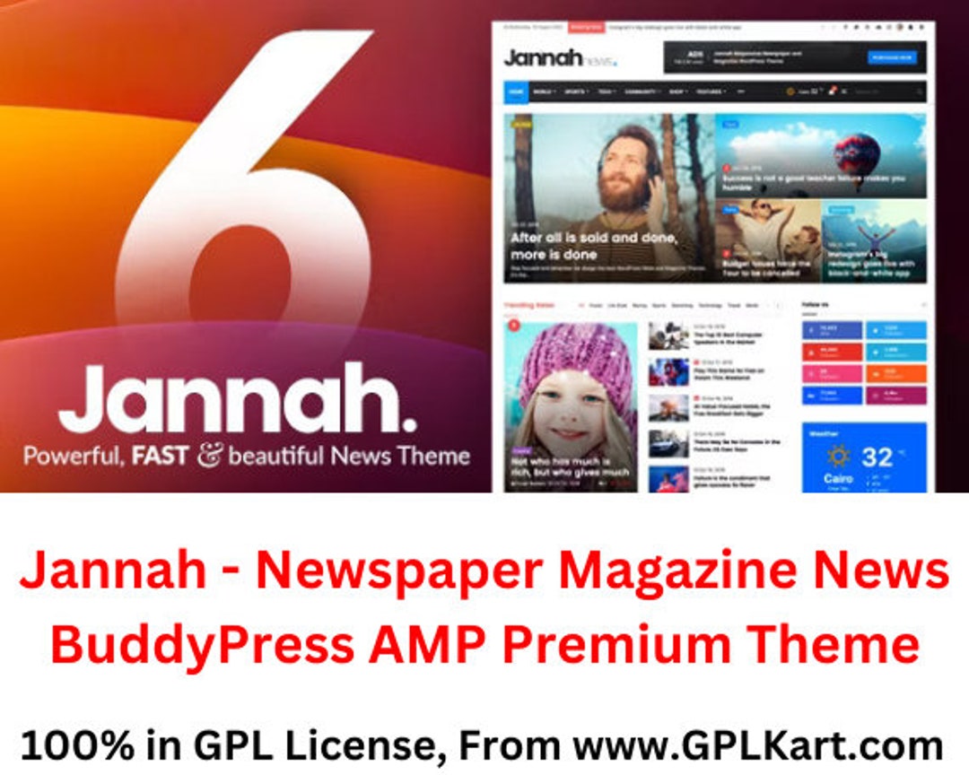 Jannah Newspaper Magazine News Buddypress AMP/ Jannah Wordpress Theme ...