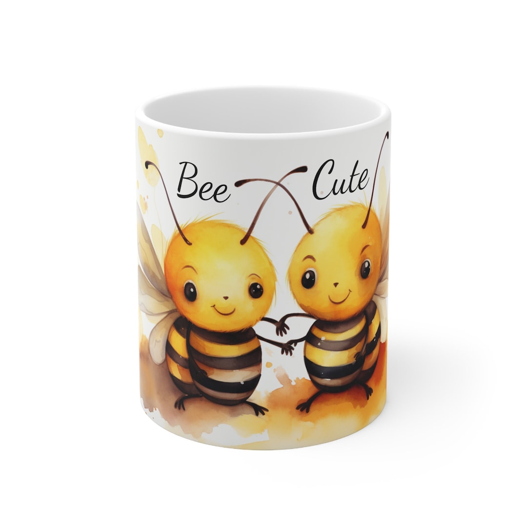 Nature Mug, Bee Mug, Cute Bees Mug, Bee Coffee Mug, Gift for Her ...
