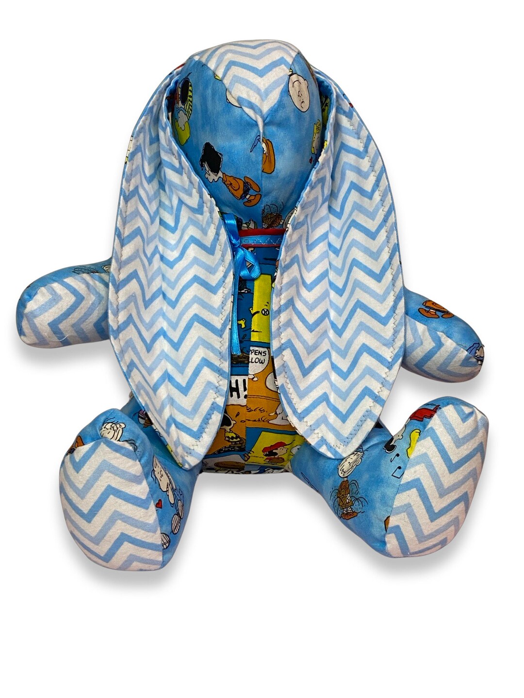 Handmade Vintage Style Stuffed Bunny- Charlie Brown Bunny - Etsy