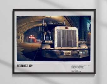 Slammed Peterbilt Truck Art - Etsy
