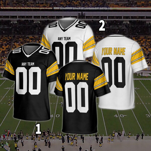 Steelers Jersey - Etsy