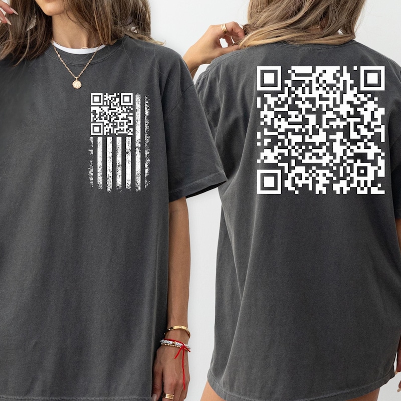 Trump Qr Code Tshirts - Etsy