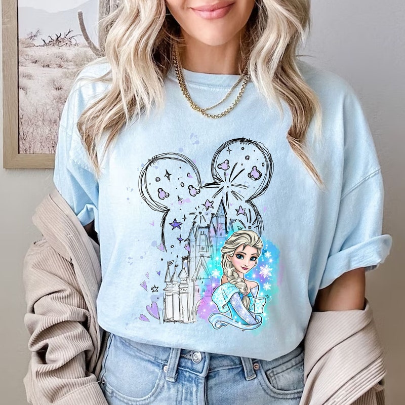 Frozen Elsa Shirt - Etsy