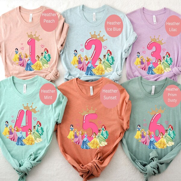 Princess Birthday Shirt - Etsy