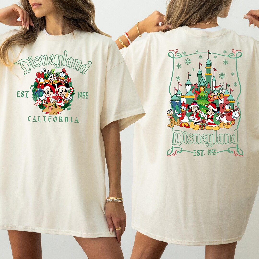 Comfort Colors® Disneyland California Shirt, Two-sided Disneyland Shirt ...