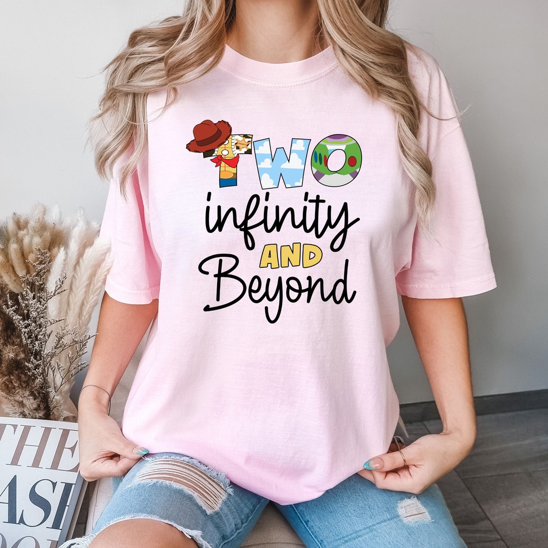 Comfort Colors® Two İnfinity and Beyond Shirt, Birthday Shirt, Birthday ...