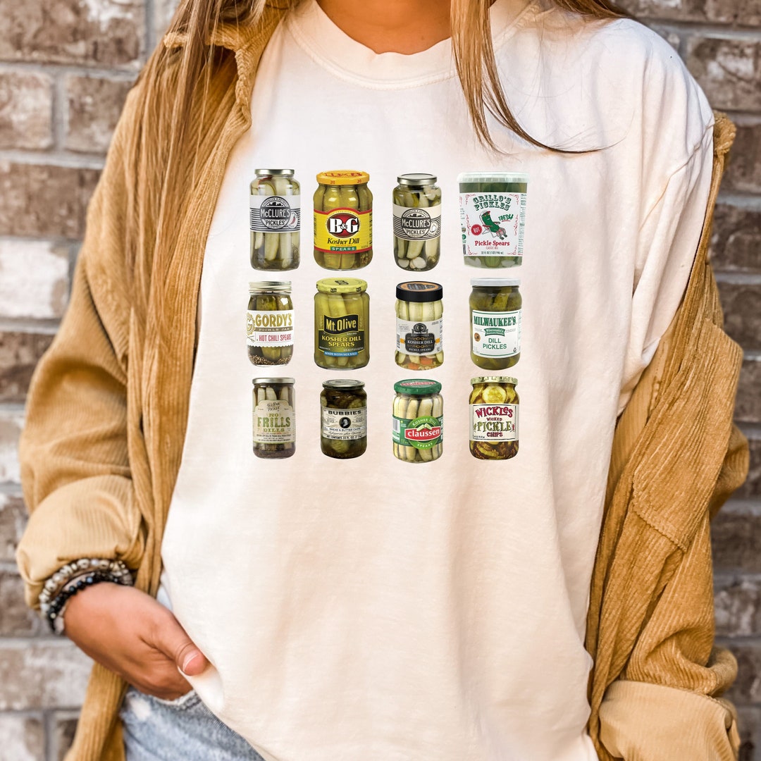 Comfort Colors® Vintage Canned Pickles Shirt, Canning Season Shirt ...