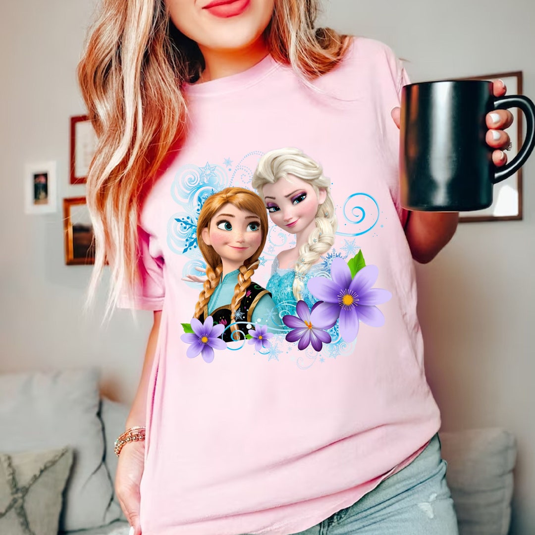 Comfort Colors® Disney Frozen Sisters Shirt, Elsa and Anna T-shirt, Best Friends Shirt, Shirt ...