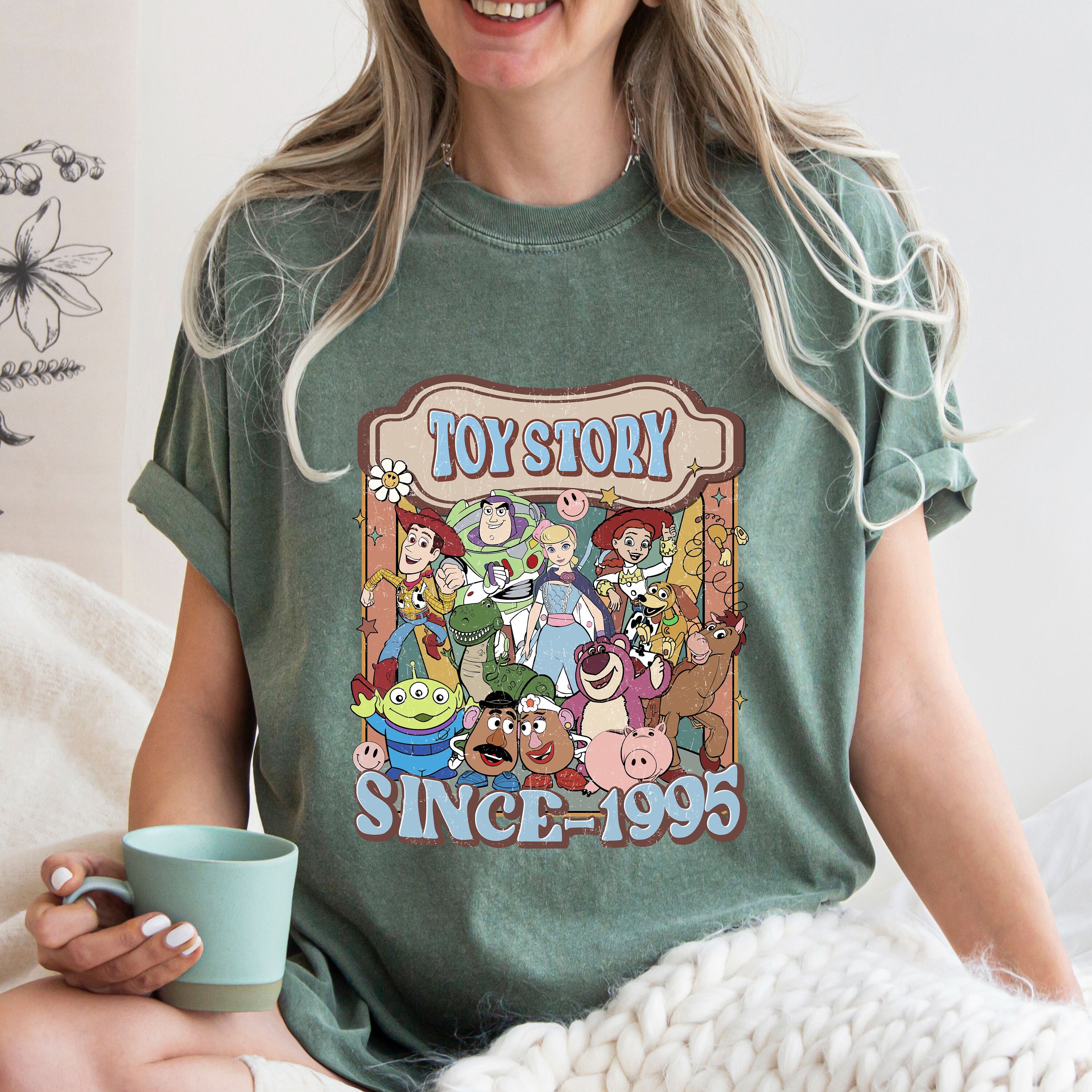 Comfort Colors® Toy Story Since 1995 Shirt, Disney World Toy Story T ...