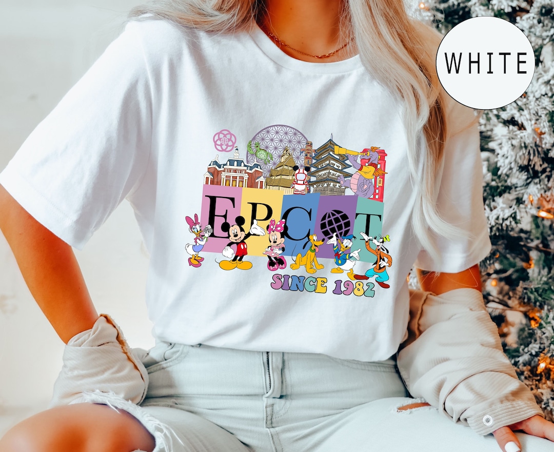 Disney Epcot Since 1982 Comfort Colors® Shirt, Disney Trip Family Shirt ...