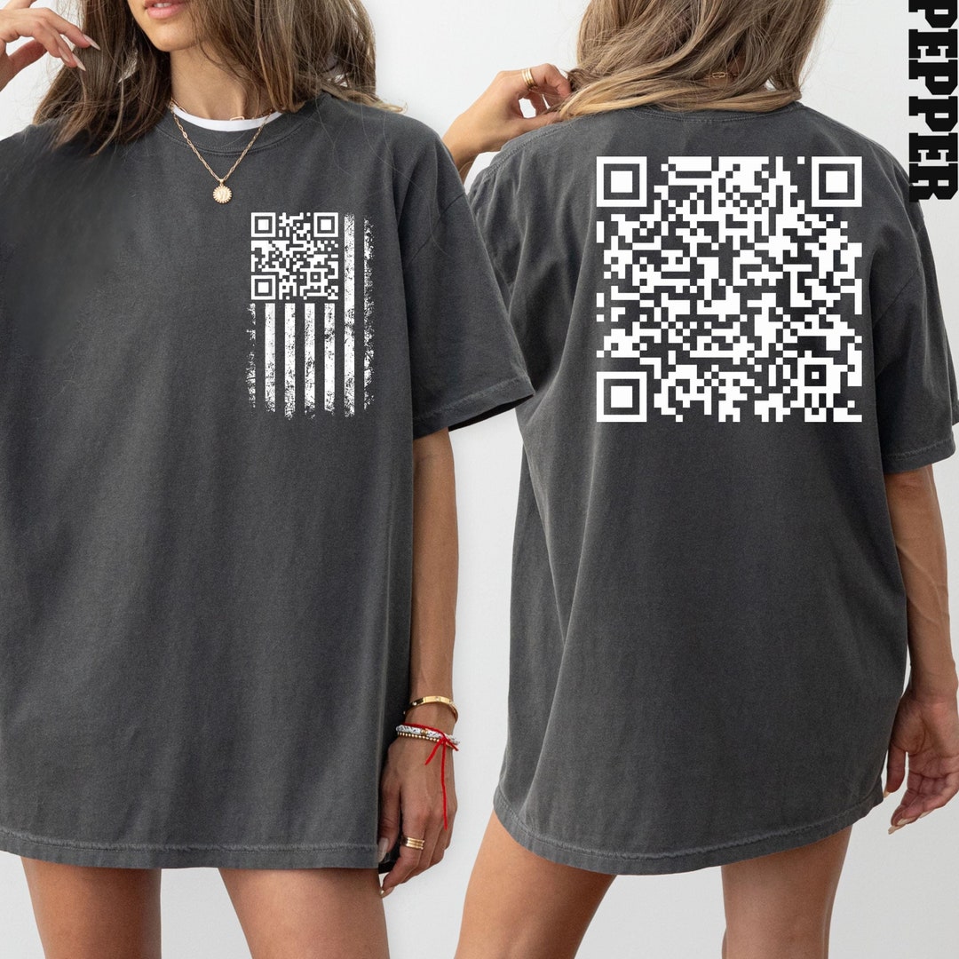 Comfort Colors® Trump Dance YMCA QR Code T-shirt, President Donald ...