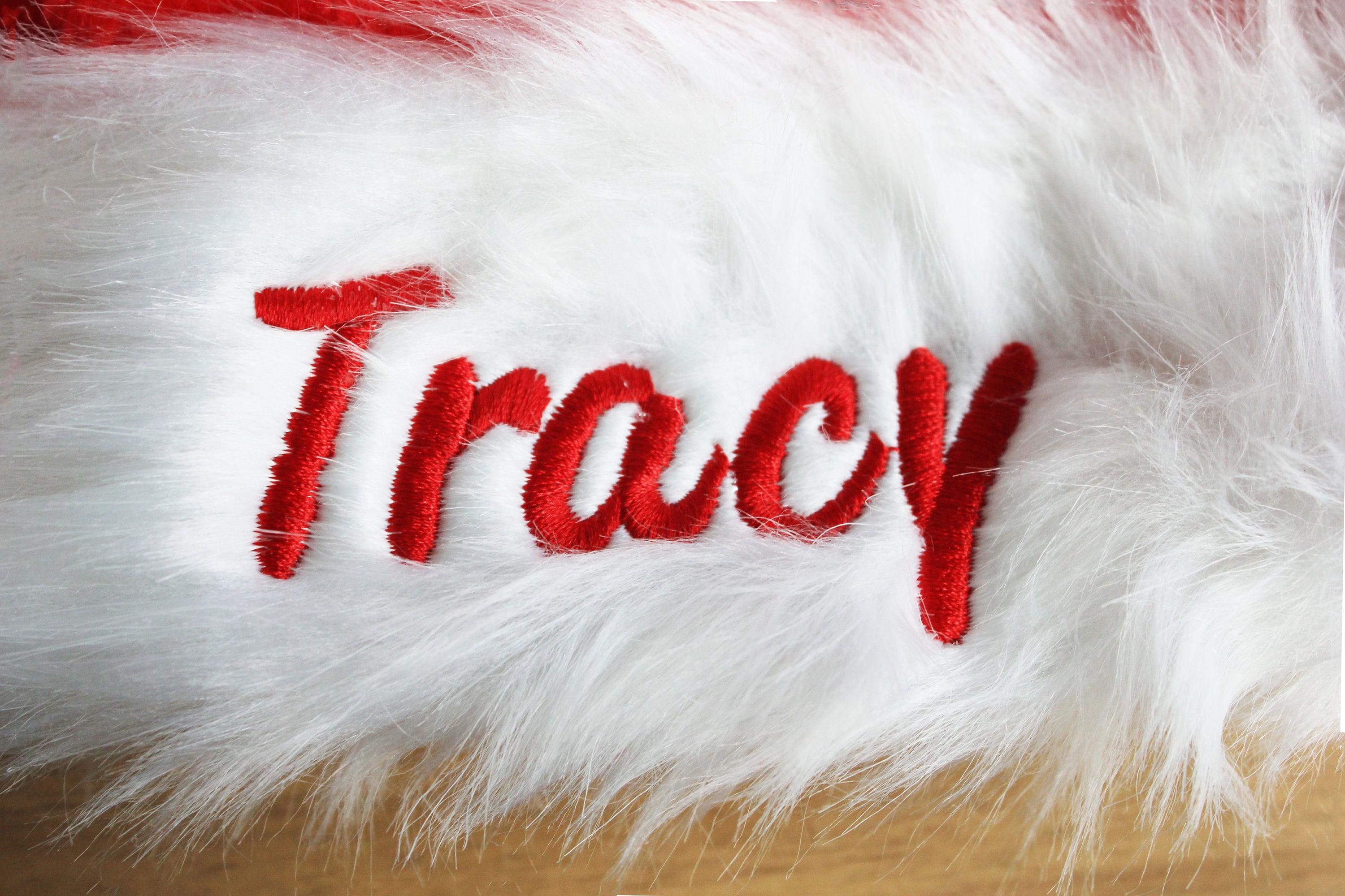 Personalized Embroidered Santa Hat: Custom Christmas Hat - Etsy