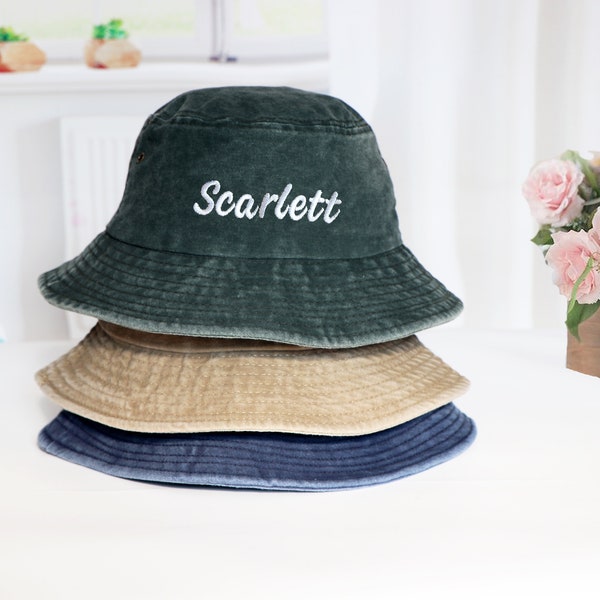 Custom Bucket Hat - Etsy