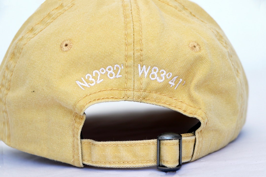 Add Name or Text to Back or Side of Baseball Cap Back of Hat Embroidery ...