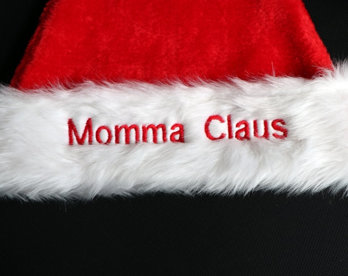 Personalized Santa Hats - Etsy