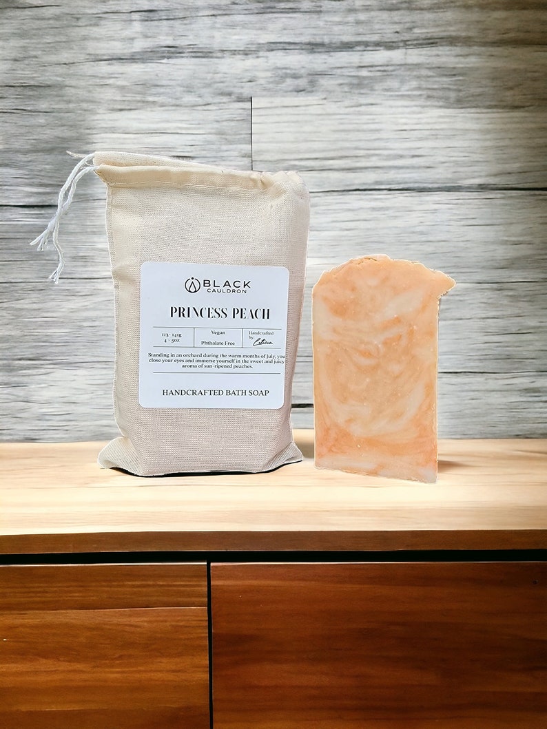 Princess Peach - Face & Body Soap - Etsy