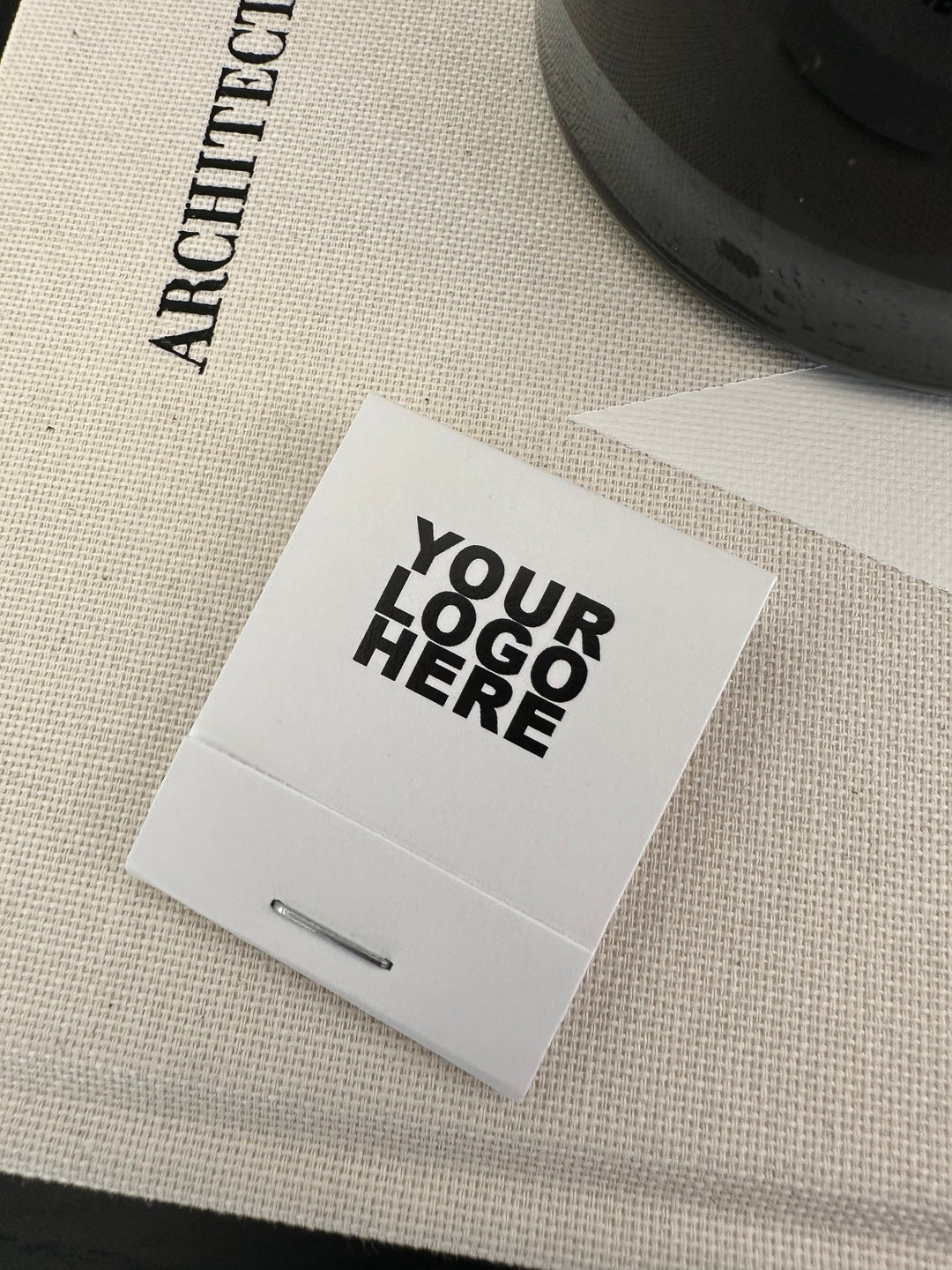 Personalized 20-strike Matchbooks "your Logo" Matchbooks! Custom Logo ...