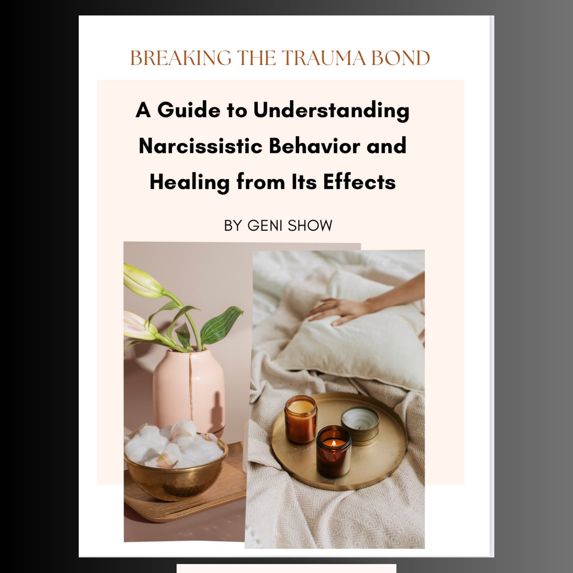 Breaking the Trauma Bond:a Guide to Understanding Narcissistic - Etsy