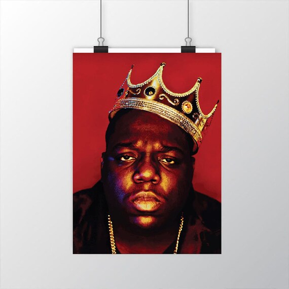 Notorious Big Smoking Poster