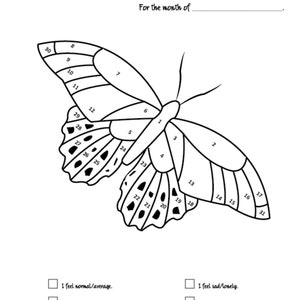 Self-care, Mental Health Kit, Daily and Monthly Mood Tracker, Journal ...