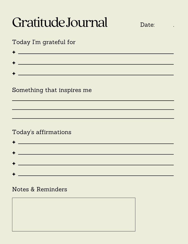 Self-care, Mental Health Kit, Daily and Monthly Mood Tracker, Journal ...