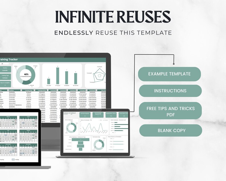 Ultimate Employee Bundle Spreadsheet, Employee Performance, Human ...