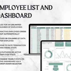 Ultimate Employee Bundle Spreadsheet, Employee Performance, Human ...