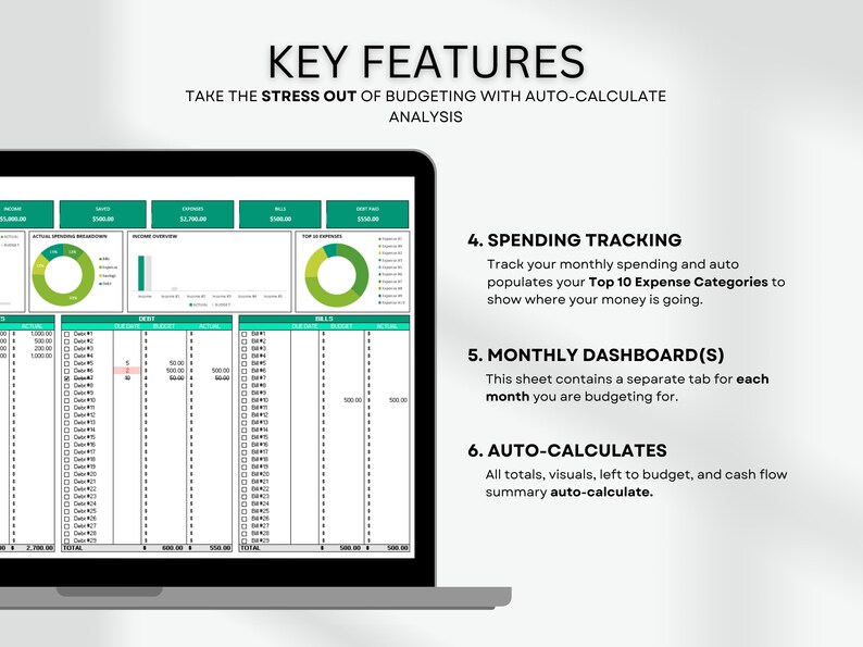 Simple Budget Tracker, Paycheck Budget, Excel Budget Template, Spending ...