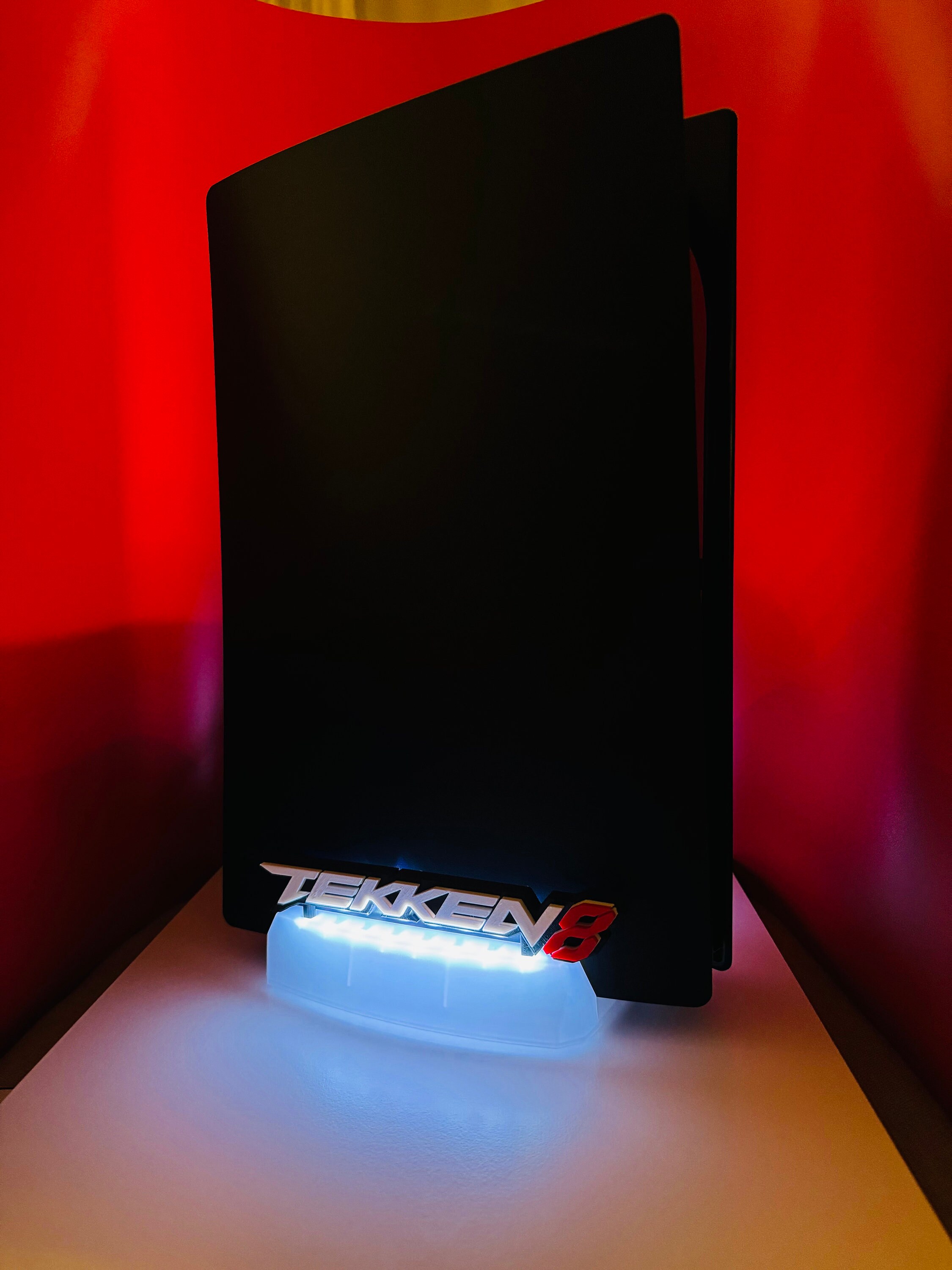 PS5 Stand Tekken 8 LED Light Playstation 5 Stand Gaming Lighting disc ...