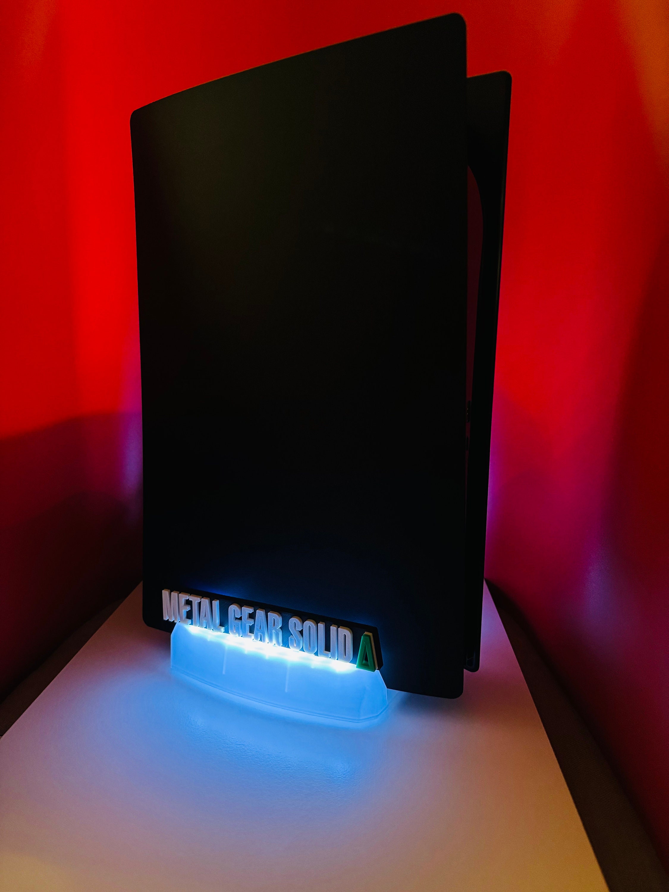 PS5 Stand Metal Gear Delta LED Light Playstation 5 Stand Gaming ...