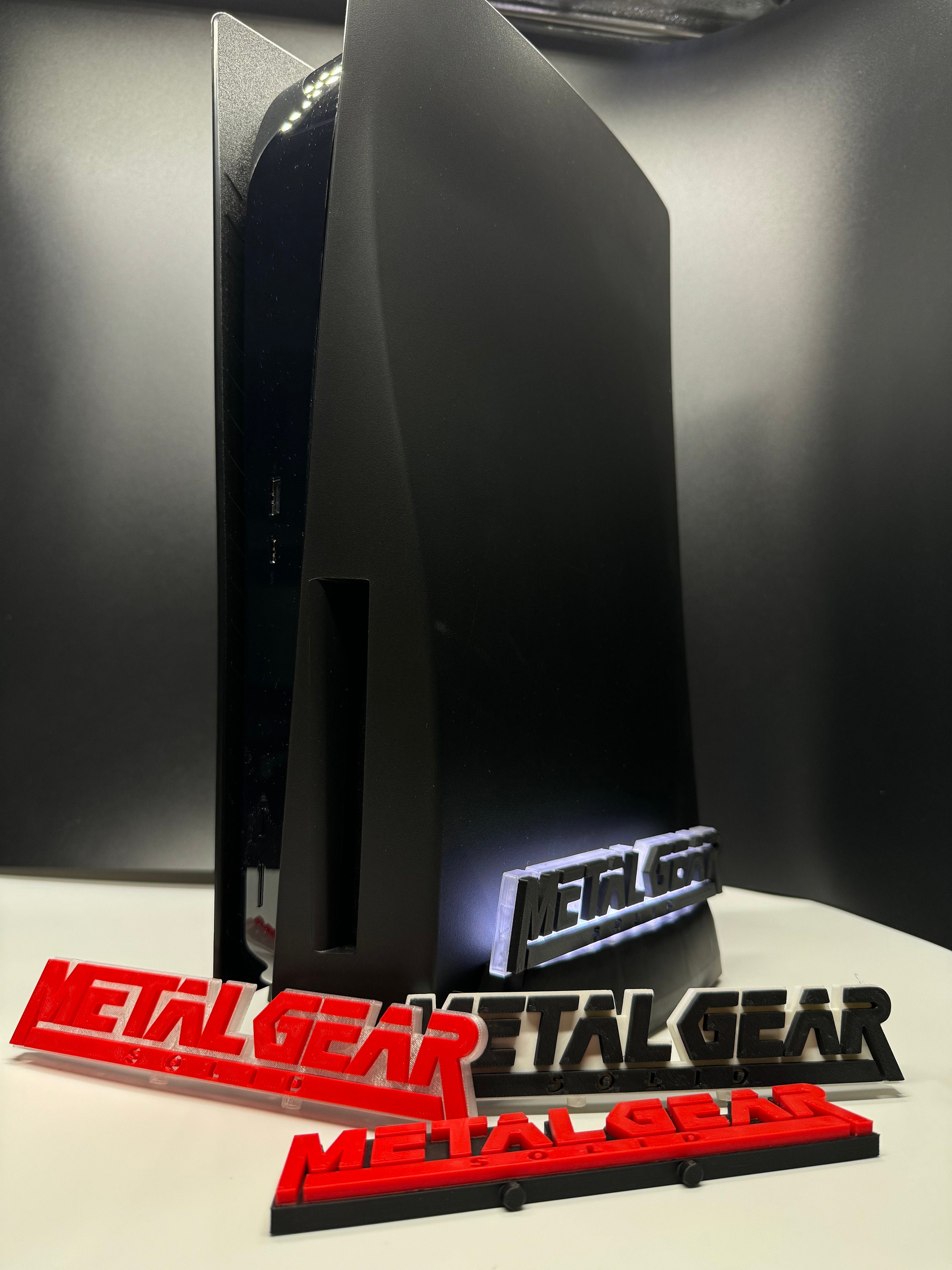 PS5 Stand Metal Gear Delta LED Light Playstation 5 Stand Gaming ...