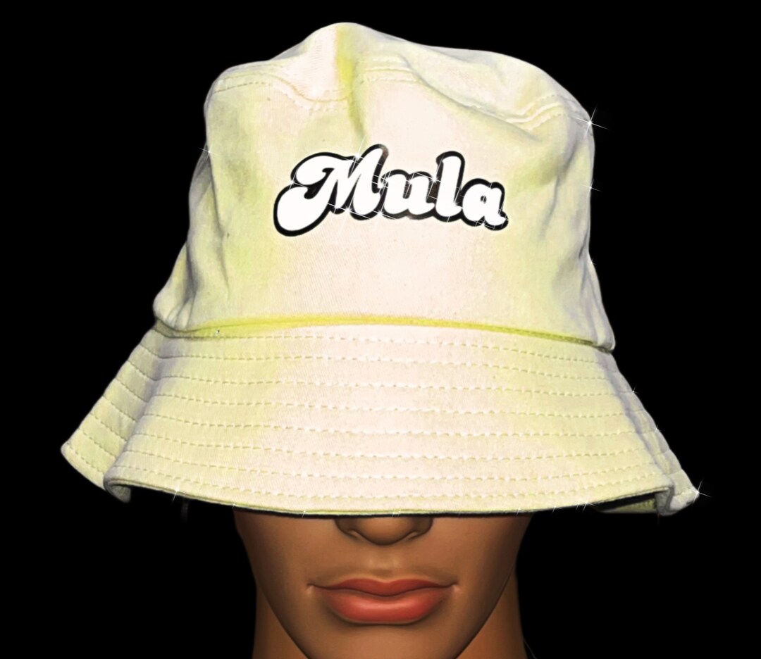 Mula Bucket Hat retro Text - Etsy