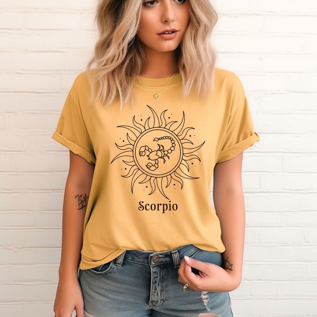 Custom 12 Zodiac Celestial Shirt, Astrology Shirt, Sun Zodiac Signs T ...