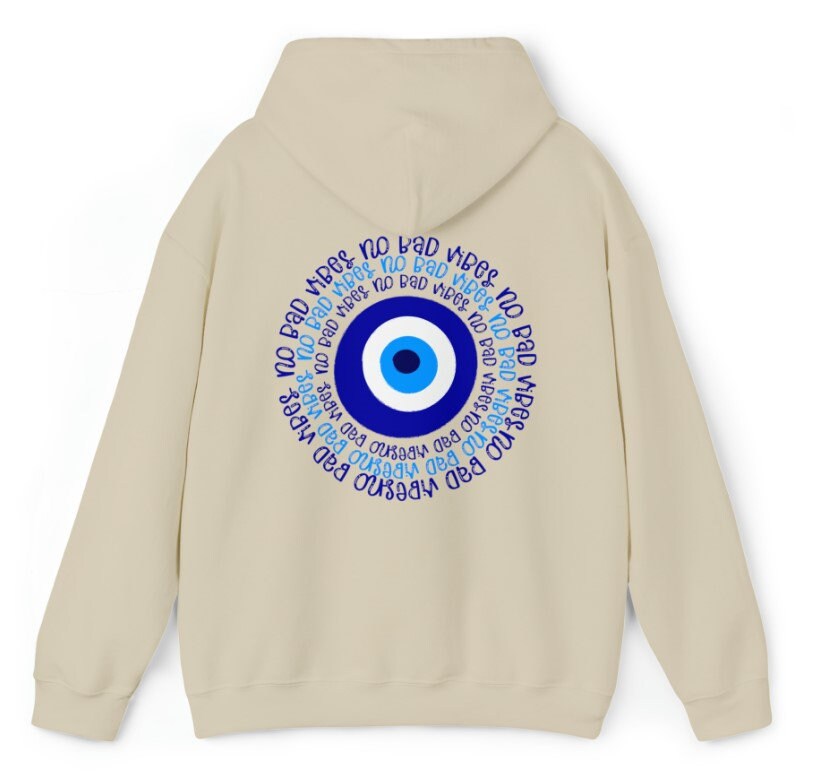 Evil Eye Hoodie, Unisex Adult Hoodie, Turkish Evil Eye Sweatshirt ...